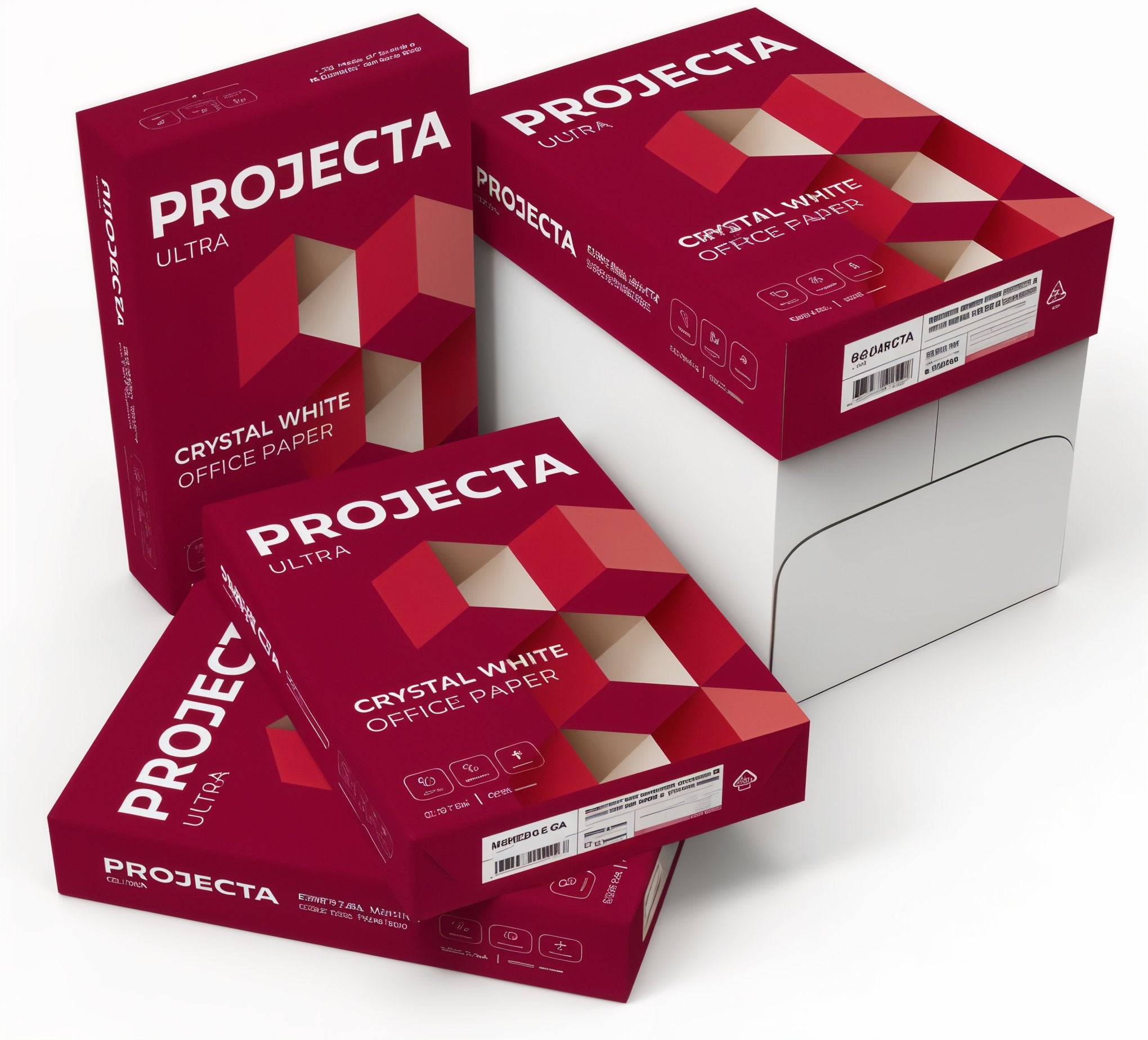 Ultra A4 Copy Paper 80 GSM | 500 Sheets | Crystal White – shakeel